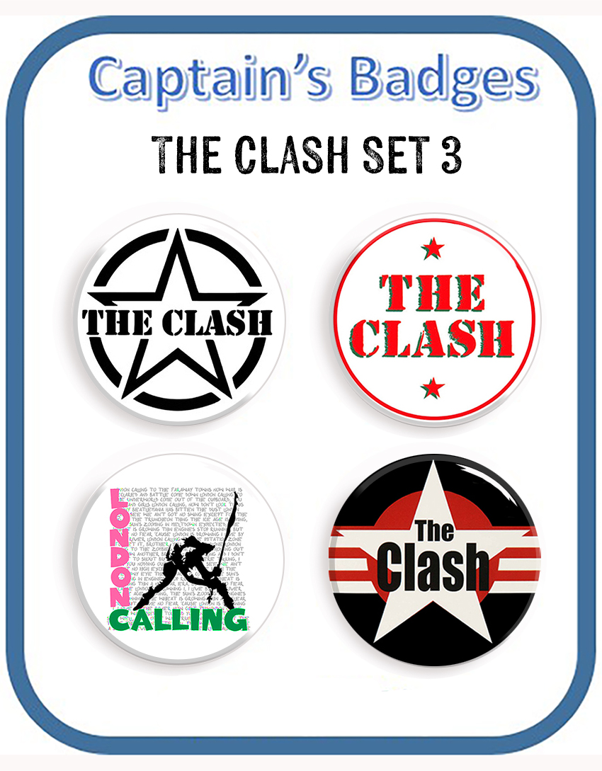 The Clash – captainsbadges.co.uk