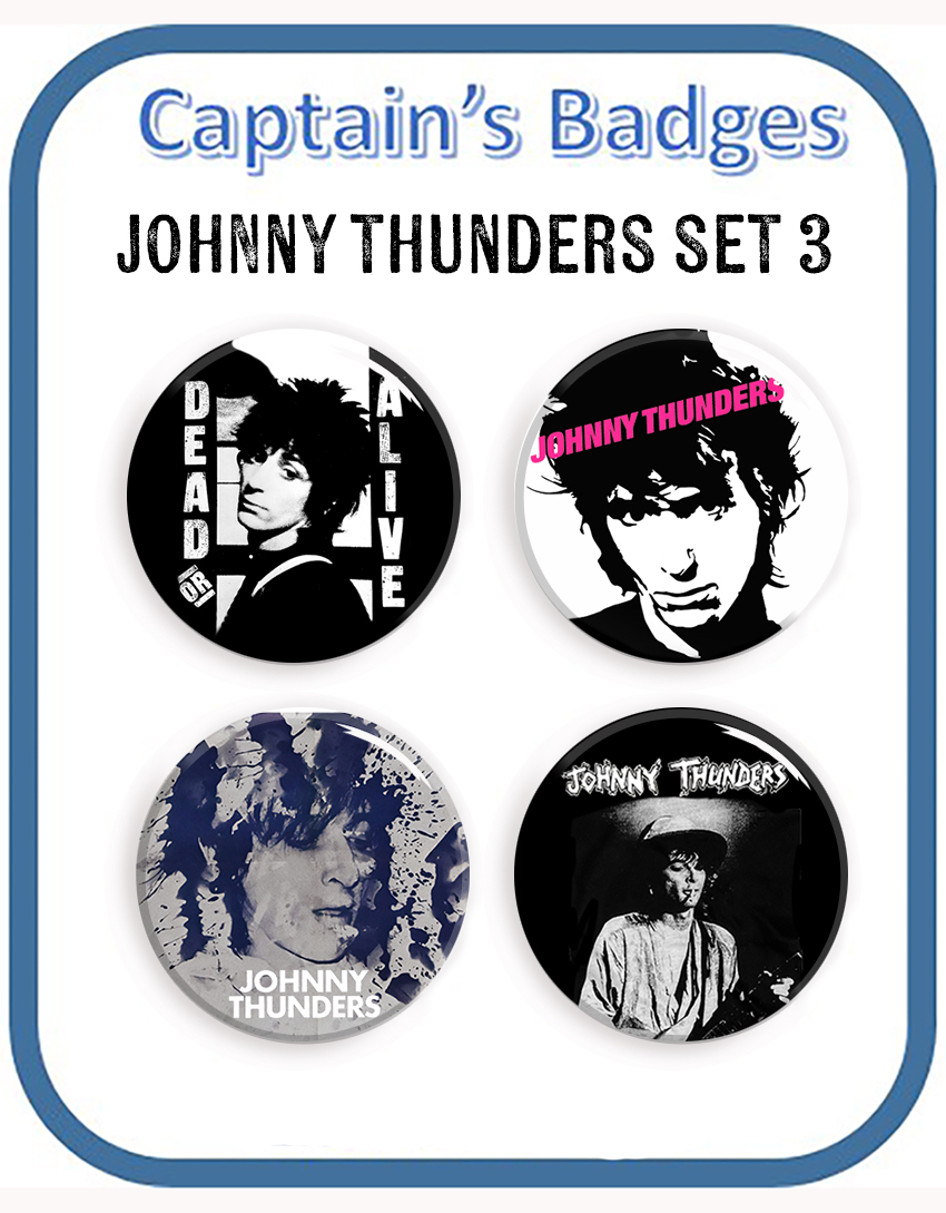 Johnny Thunders – captainsbadges.co.uk