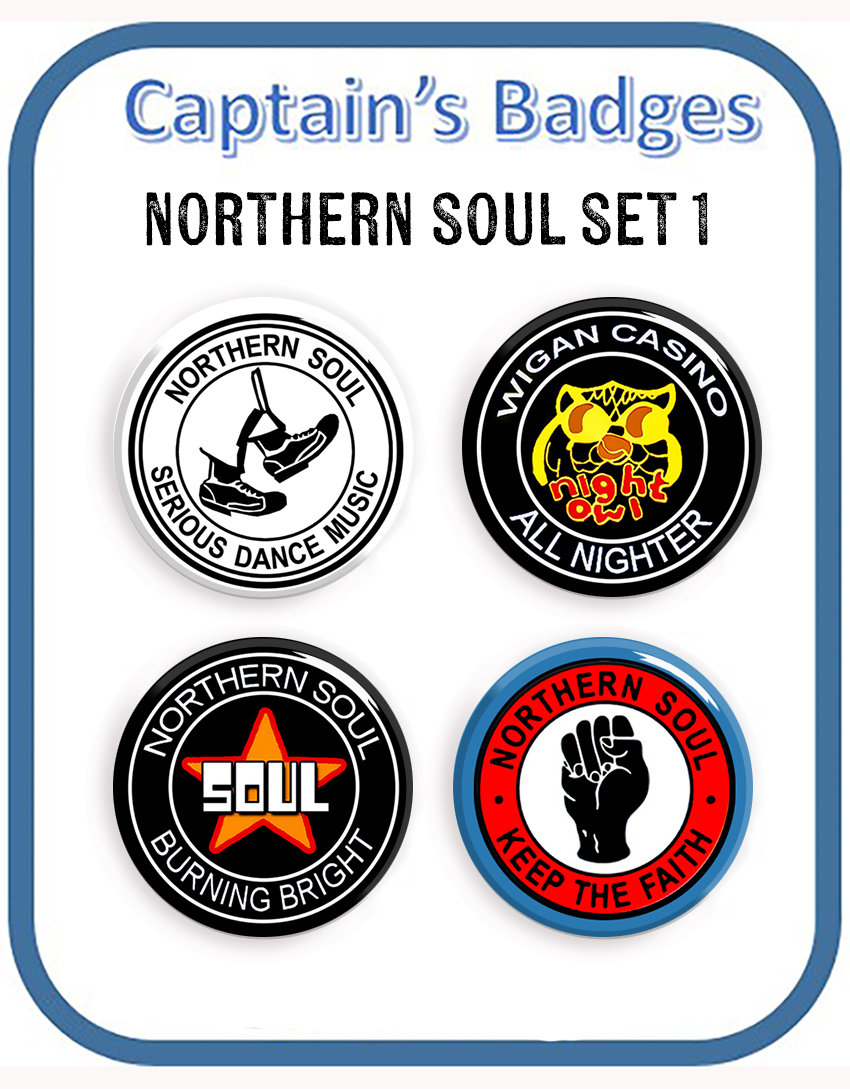 Northern Soul – captainsbadges.co.uk