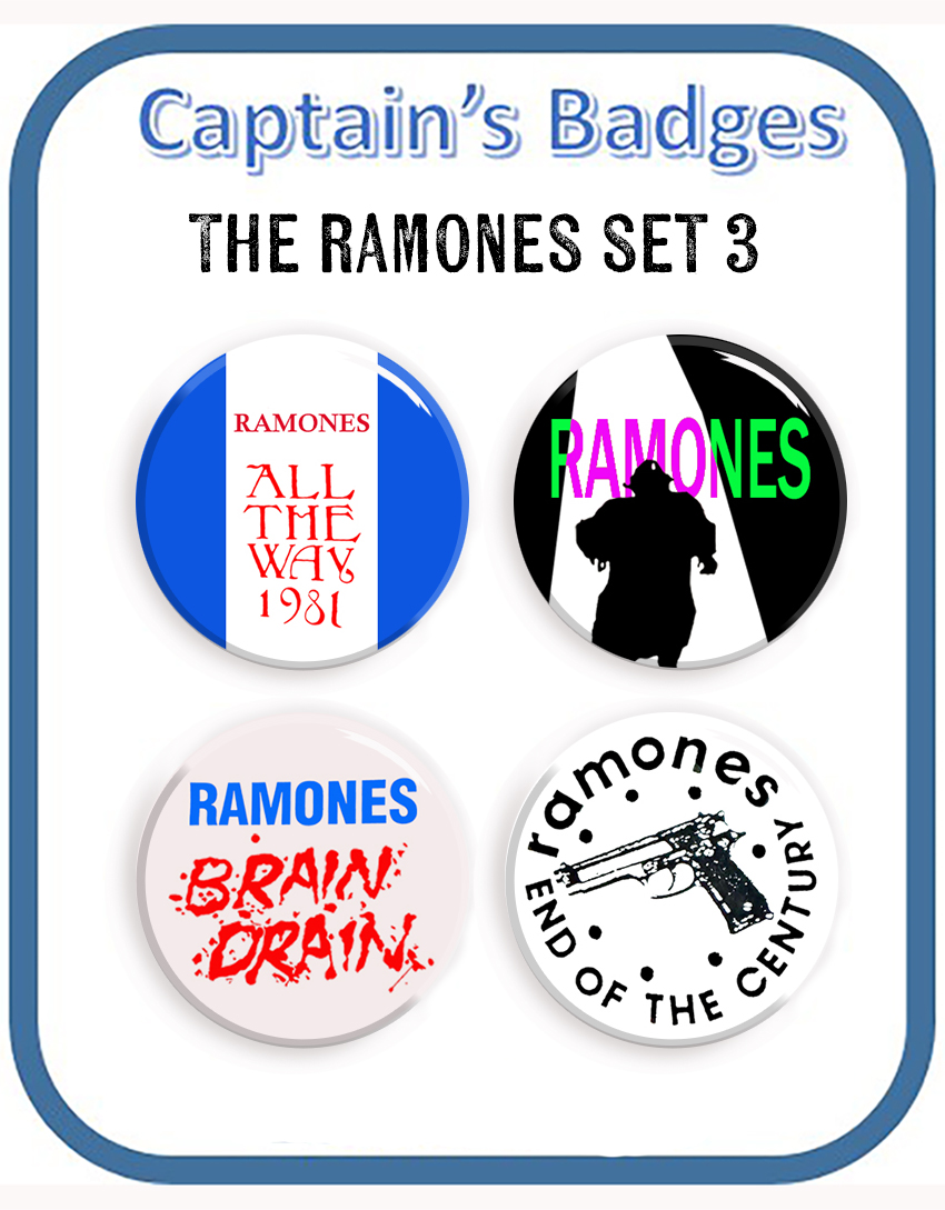 The Ramones – captainsbadges.co.uk