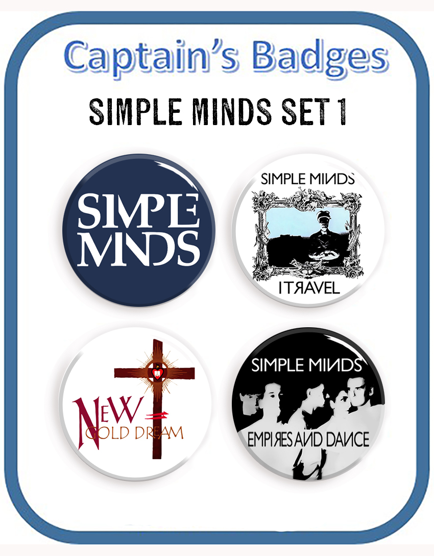 Simple Minds – captainsbadges.co.uk