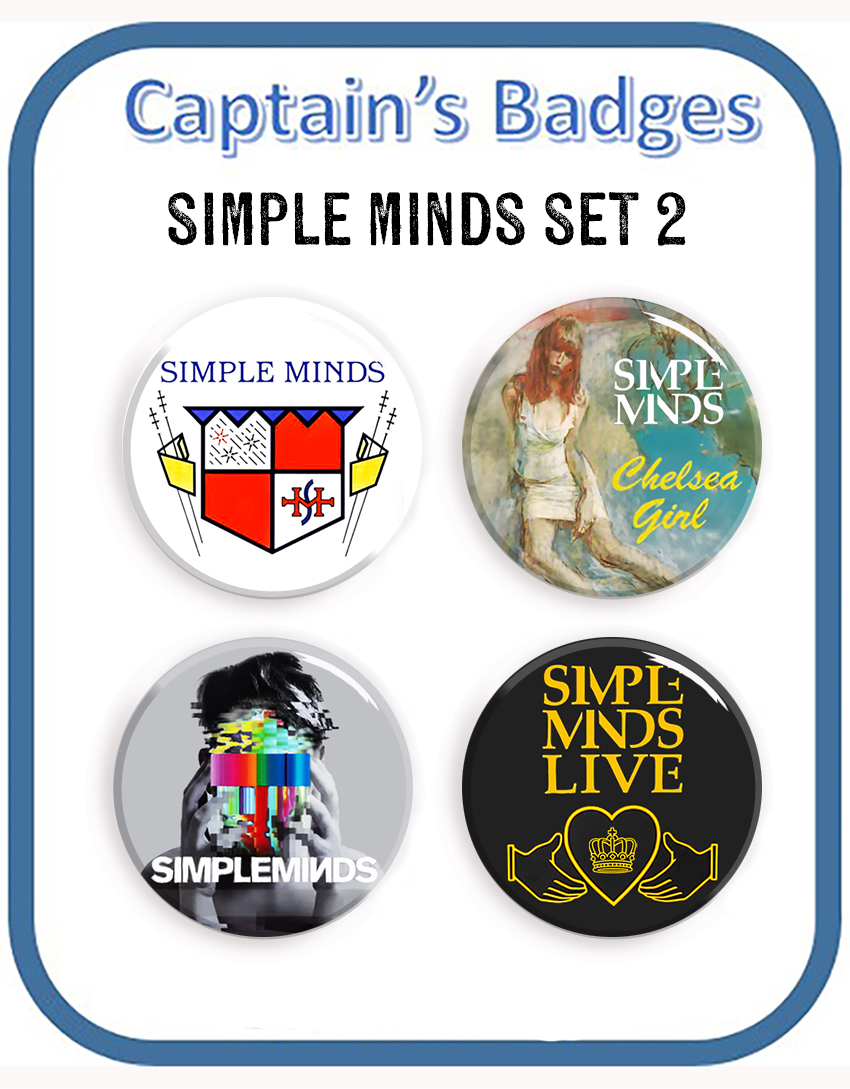 Simple Minds – captainsbadges.co.uk